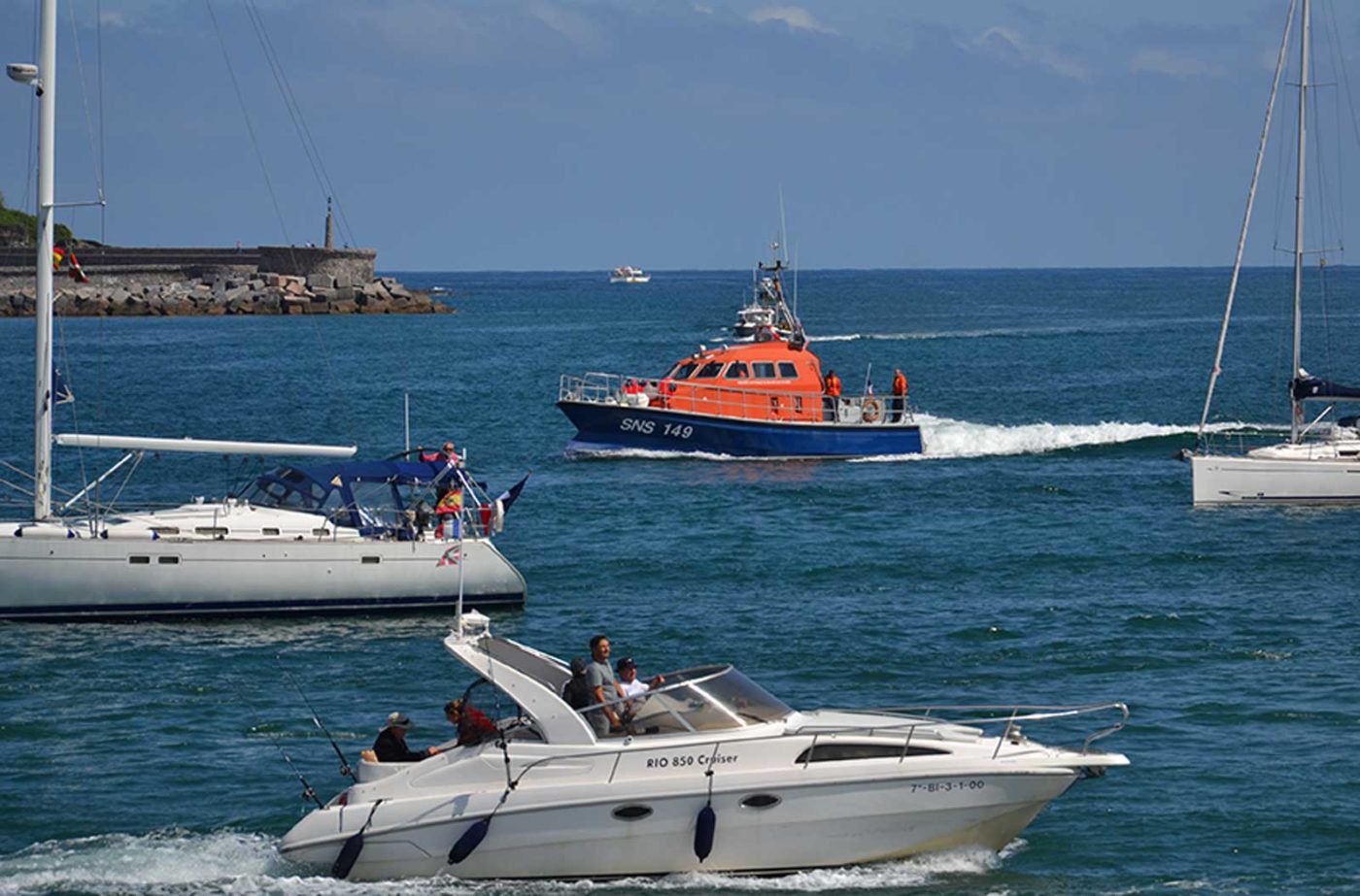 Hommage aux sauveteurs de la SNSM - Hendaye